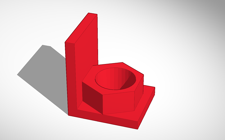 3D design Ball valve bracket | Tinkercad