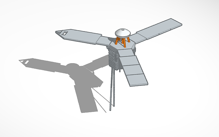 3D design Juno Space Craft | Tinkercad