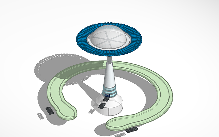 3D design Lotus Inspired Pavilion | Tinkercad