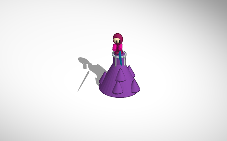 3D design wizard tower | Tinkercad