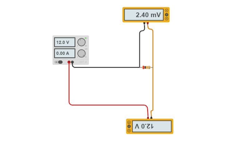 Circuit design საკლასო დავალება - Tinkercad