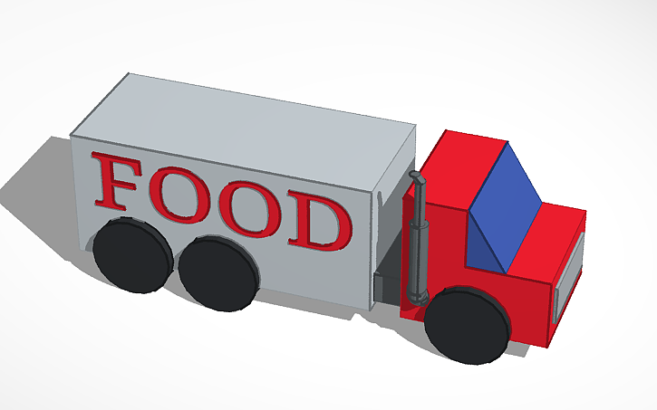 3D design Food Truck | Tinkercad