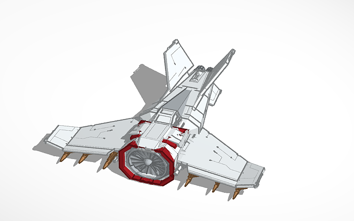 3D design Ork Fight'a - Tinkercad