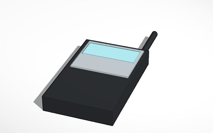 3D design Spirit Box (PHASMOPHOBIA) - Tinkercad