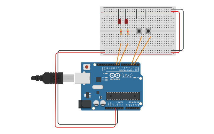 Circuit Design Exercise 52 Interrupt Counter Tinkercad