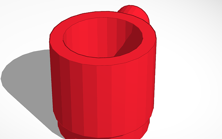 3D design LEGO cup - Tinkercad