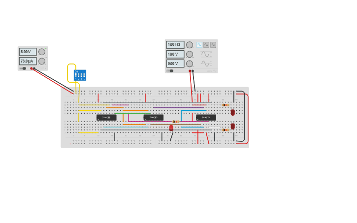 Circuit design Circuito Lab 2 | Tinkercad