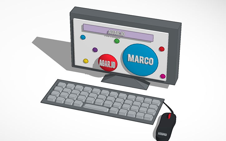 3D design agario | Tinkercad