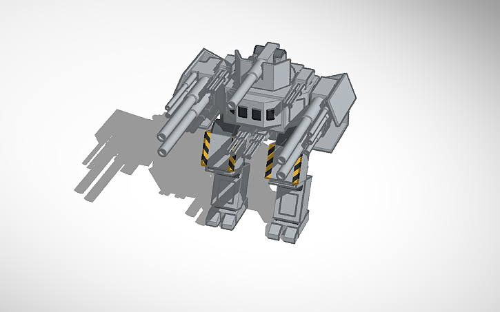3D design Storm Mech (Mass Deploy) - Tinkercad