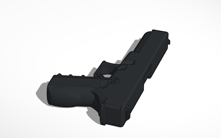 3D design Glock - Tinkercad