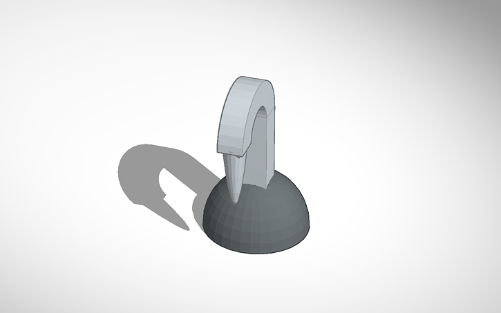 3D design Foxy's Hook | Tinkercad