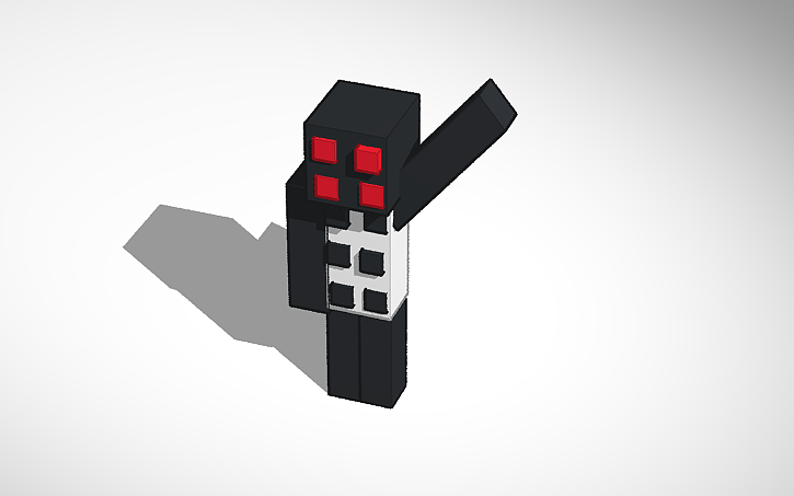 3D design spider skin in minecraft | Tinkercad