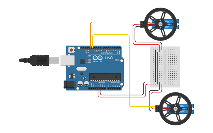 Circuit design ELEC1601 Ex3 P2 - Tinkercad
