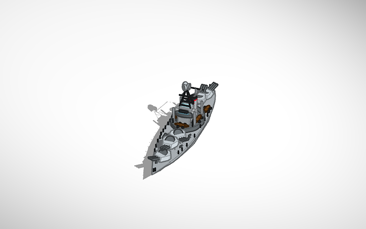 3D design Warship 2 by Vasia | Tinkercad