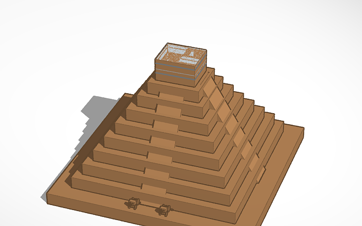 3D design Pyramid Aitana - Tinkercad