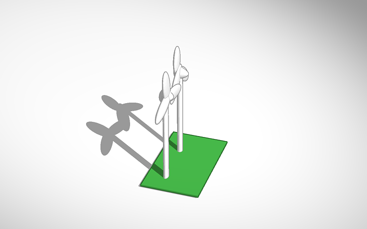 3D design WIndmill!! | Tinkercad