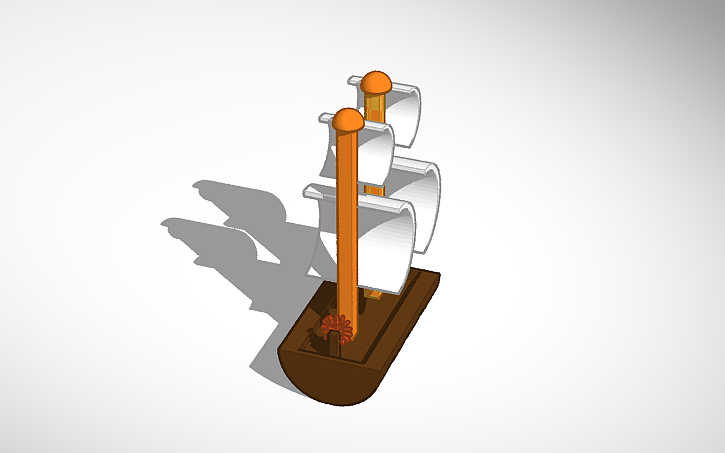 3D design Ship - Tinkercad