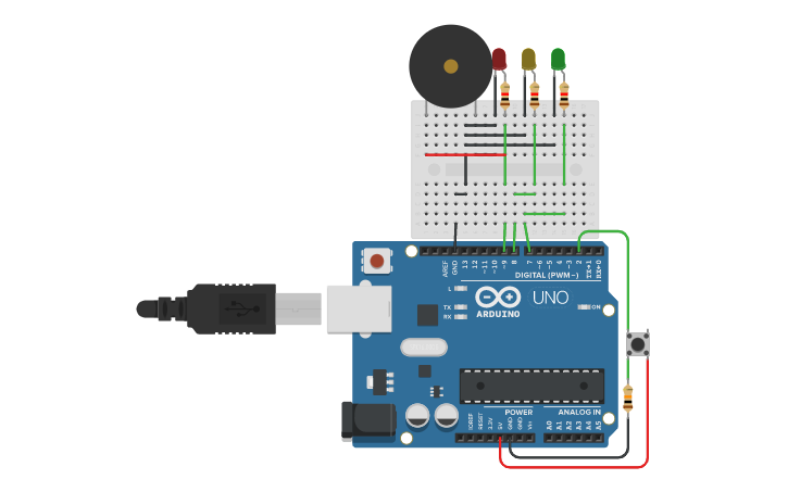 Circuit design IOT Assignment 4 - Tinkercad