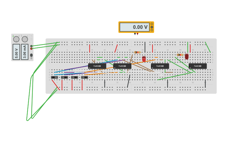 Circuit design Activity 2.2.2 Universal Gates: NAND - Tinkercad