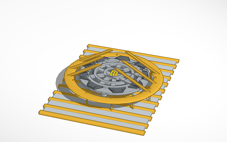 3D design fallout world - Tinkercad