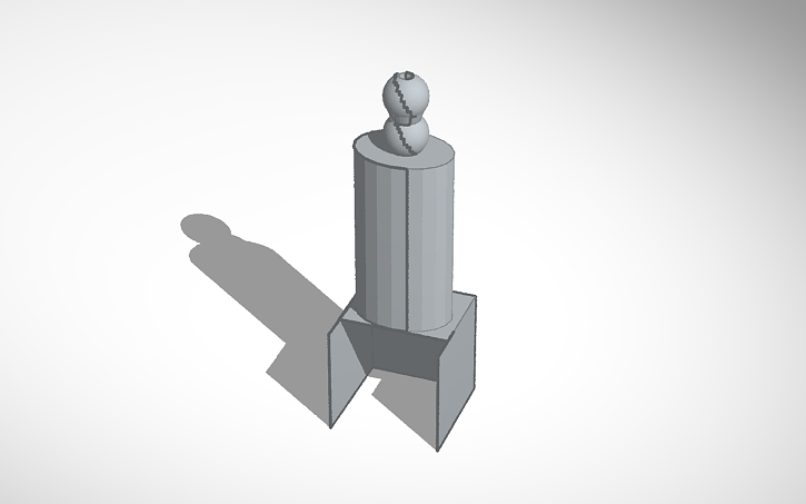 3D design NASA scoop - Tinkercad