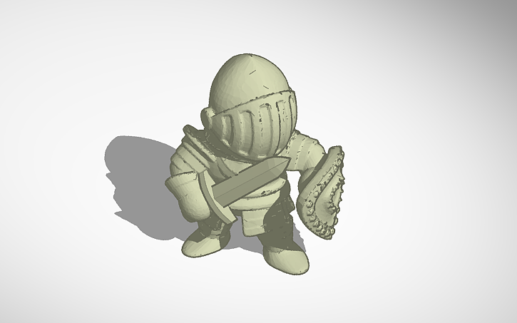 3D design Knight - Tinkercad