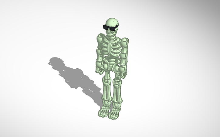 3D design Dank Skeleton | Tinkercad