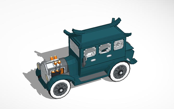 3D design Mini Car - Tinkercad