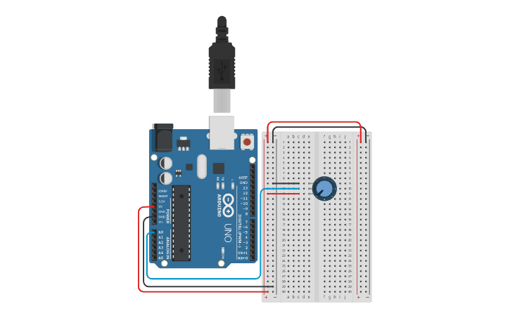 Circuit design Oppgave 2d | Tinkercad