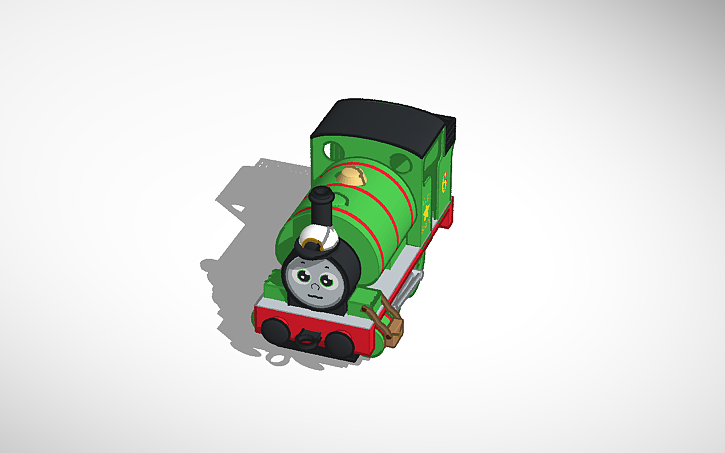 3D design Great Western Railway 0-4-0st No. 6 "Percy" - Tinkercad