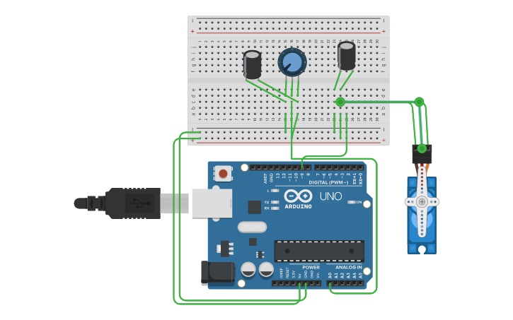 Circuit design Electronic_Mood_Cue | Tinkercad