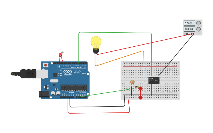 Circuit Design Practical 4 Tinkercad