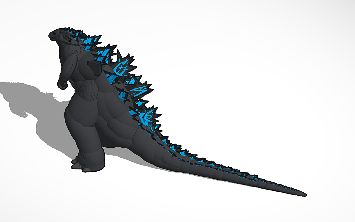 3D design Godzilla 2019 king of the monsters | Tinkercad