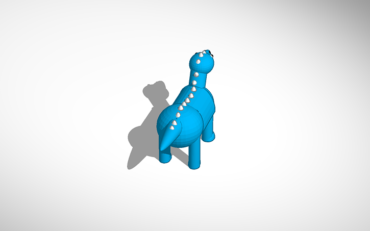 3d Design Dinosaur Tinkercad