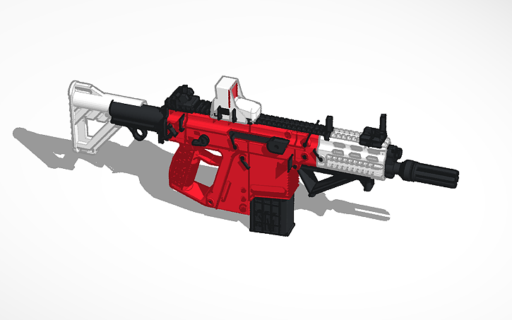 3D design a gun [smg] - Tinkercad