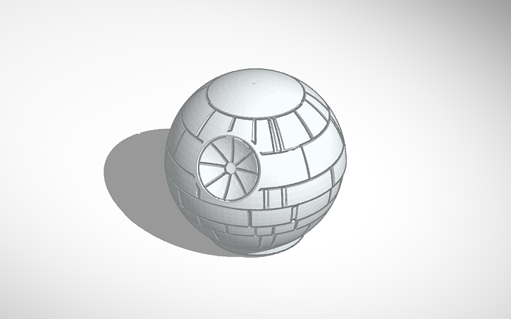 3D design death star | Tinkercad