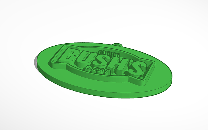 3D design Beans - Tinkercad