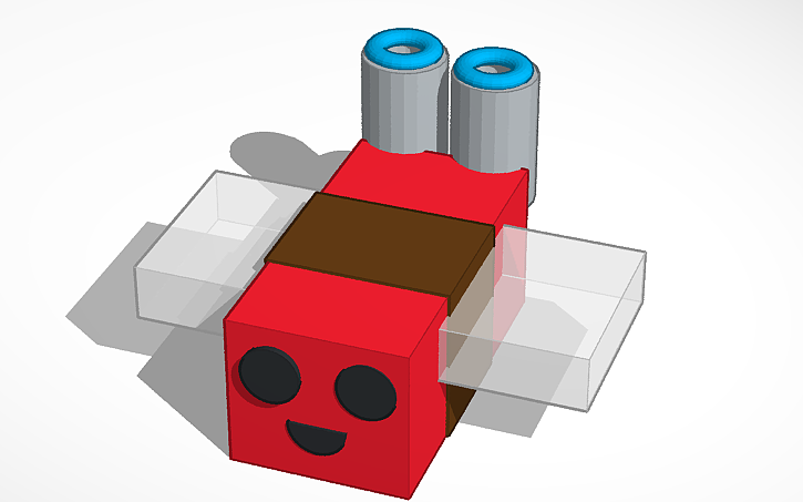 3D design Bee Swarm Simulator | Spicy Bee - Tinkercad