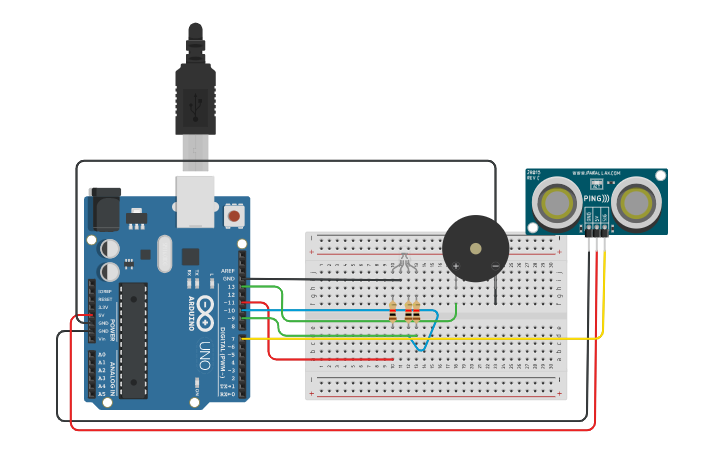 Circuit design iot project 1 | Tinkercad