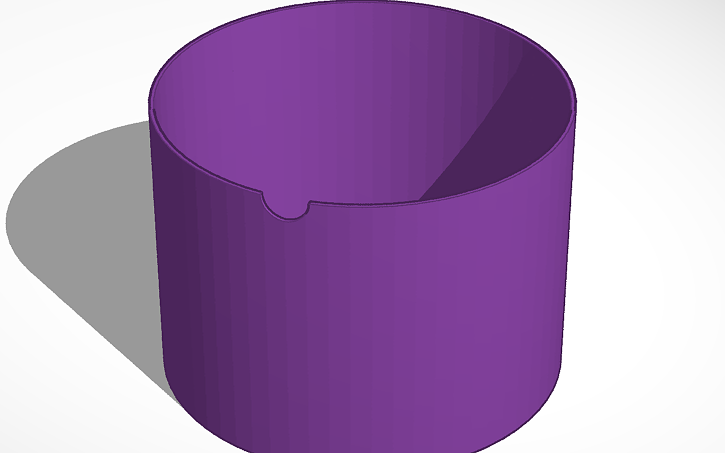 3D design IKEA Omlopp cupboard light bezel - Tinkercad