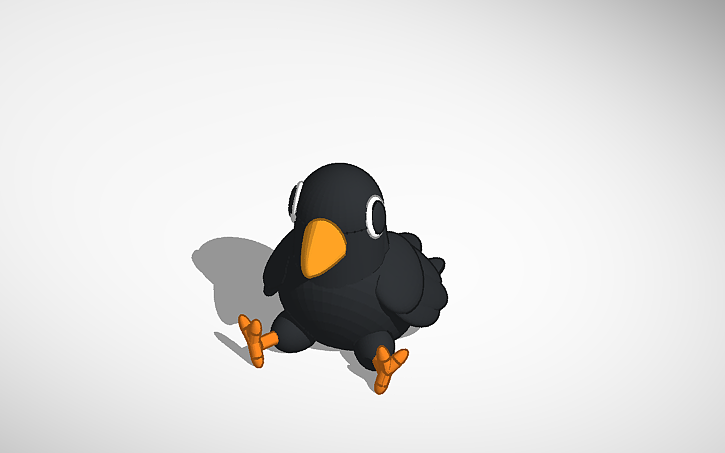 3D design Derpy Raven - Tinkercad