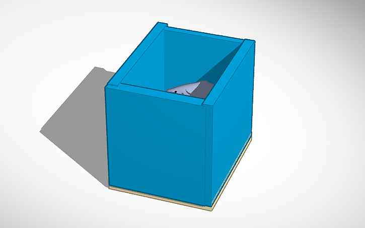 3D design Underwater Box - Tinkercad