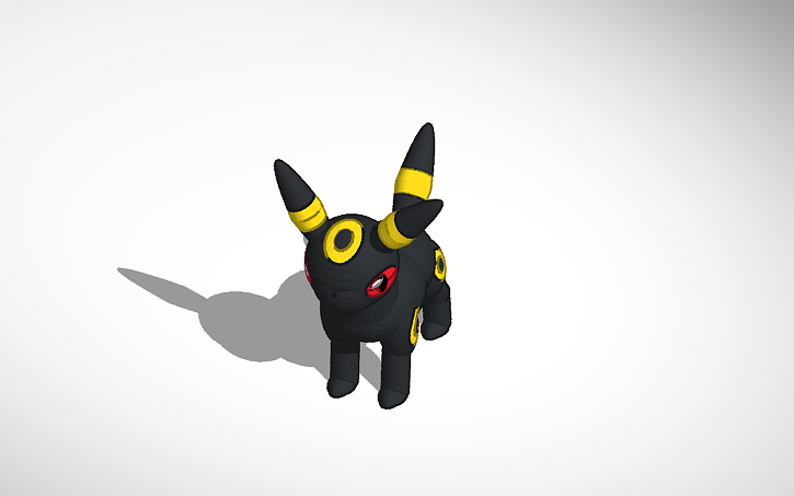 3D design pokemon - Tinkercad