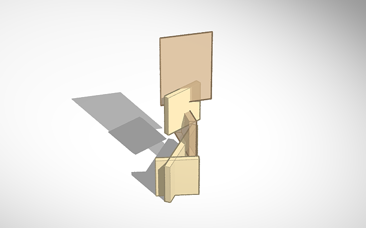 3D design Freestanding interlocking sculpture | Tinkercad