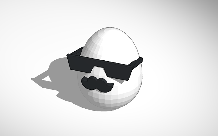 3D design egg | Tinkercad