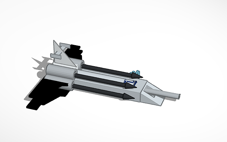 3D design Fighter jet - Tinkercad