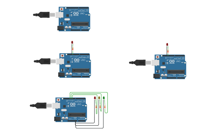 Circuit design Clase 4 Probot Básico | Tinkercad