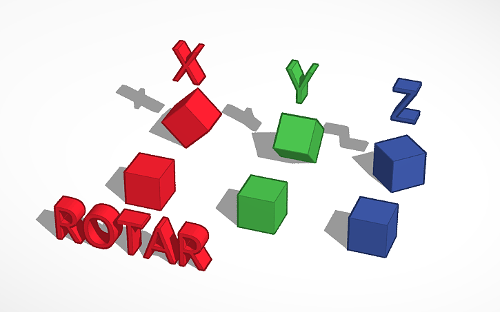 3D design ROTAR - Tinkercad