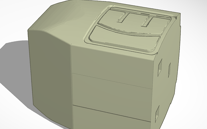 3D design Maker pen remix Front - Tinkercad