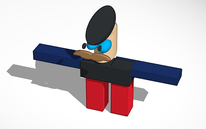 3d Design Roblox Character Tinkercad